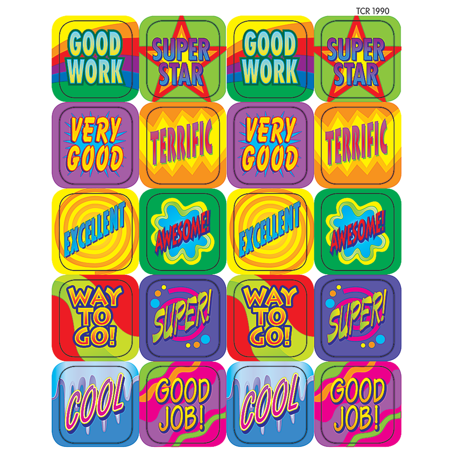 Good Work Stickers 120 Count LRC Good Work Stickers 120 Count LRC